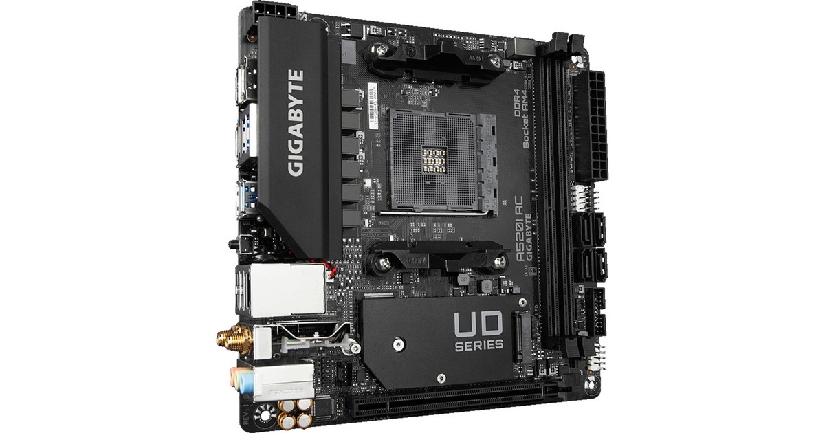 GIGABYTE A520I AC placa base AMD A520 Zócalo AM4 mini ITX AMD, Zócalo ...