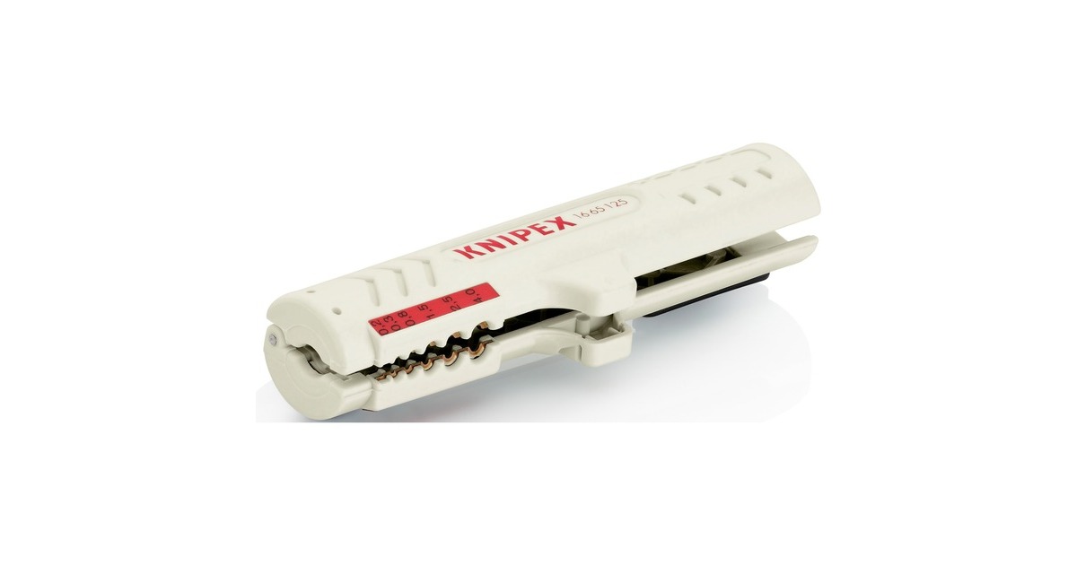 Knipex 16 65 125 SB pelacable Gris, Herramienta de pelado / decapado 50 ...