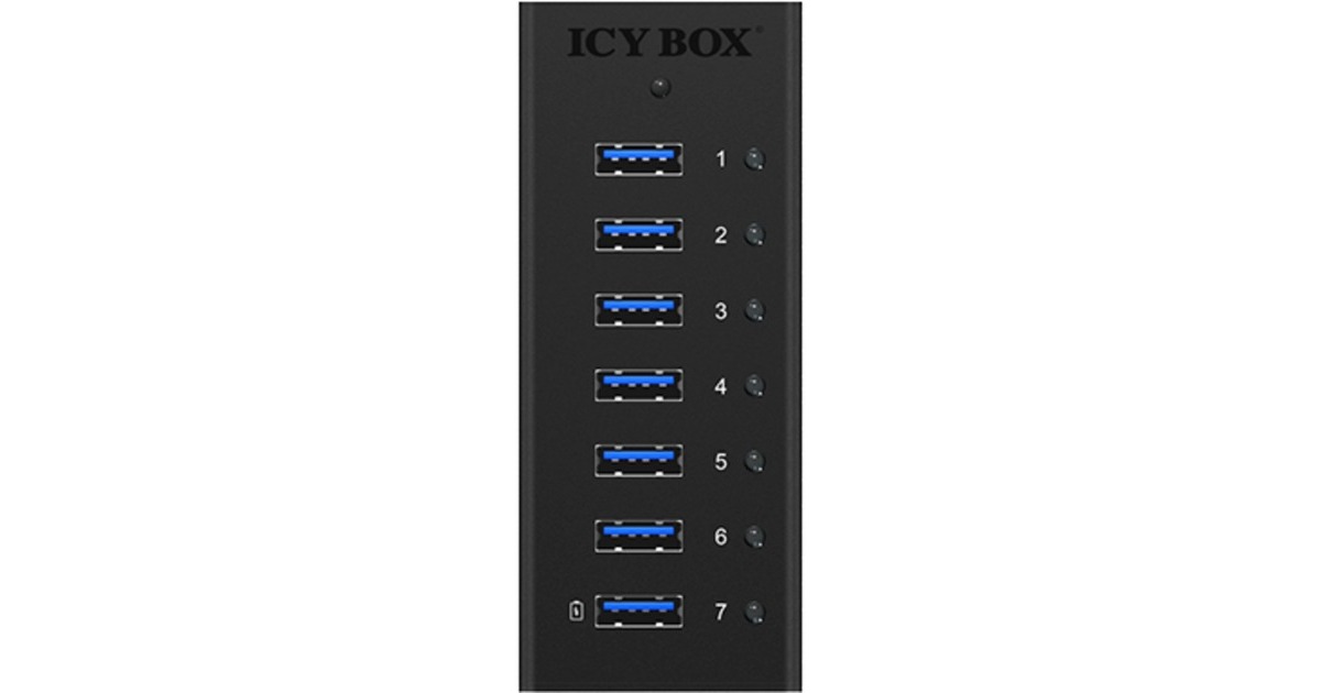 ICY BOX 70418, Hub USB