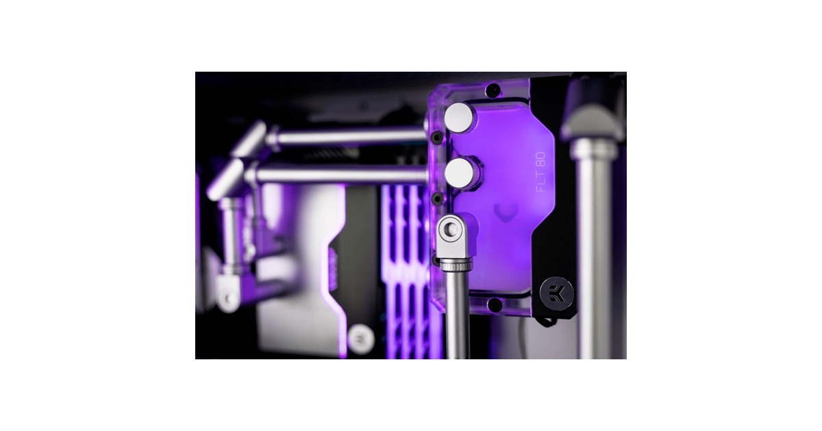 EKWB EK-Quantum Torque Micro Plug - Satin Titanium, Tornillo titanio