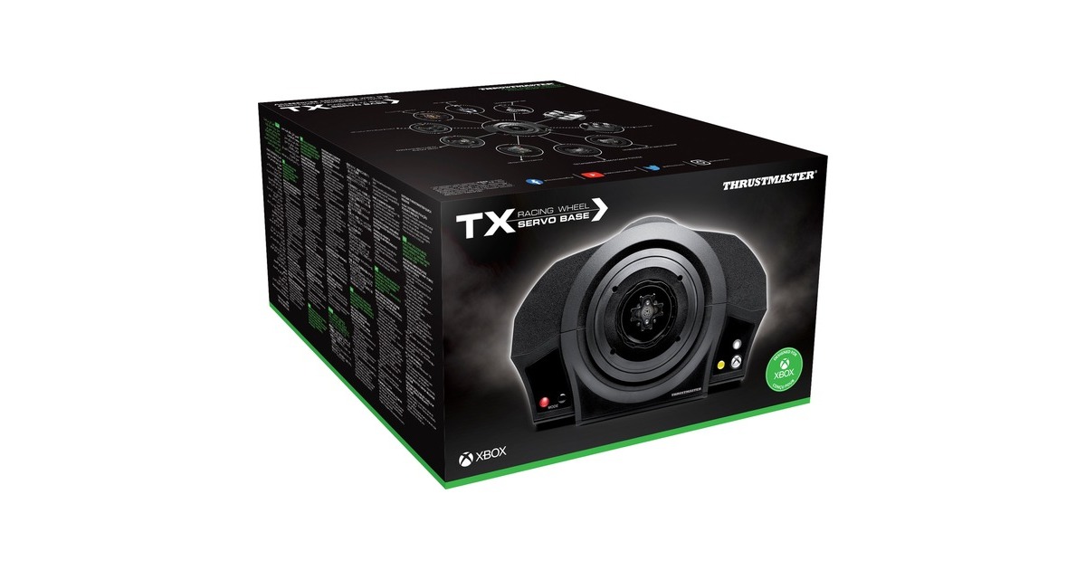 Thrustmaster TX Racing Wheel Servo Base Negro USB 2.0 Especial PC, Xbox ...