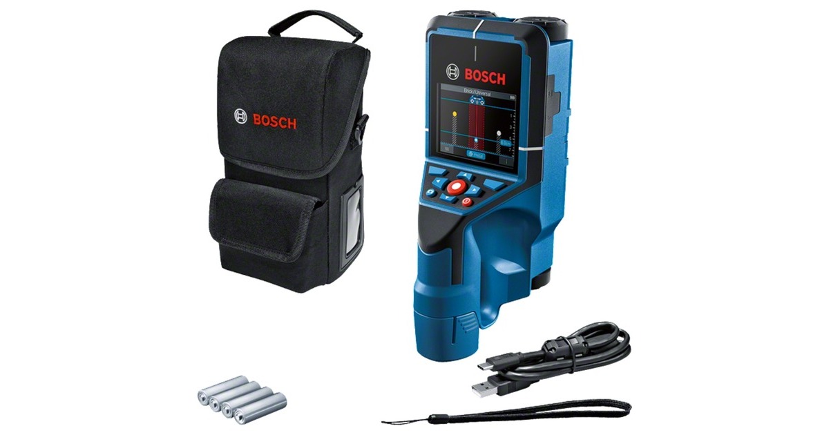 Bosch Professional Wallscanner D-tect 200 C Professional multidetector ...