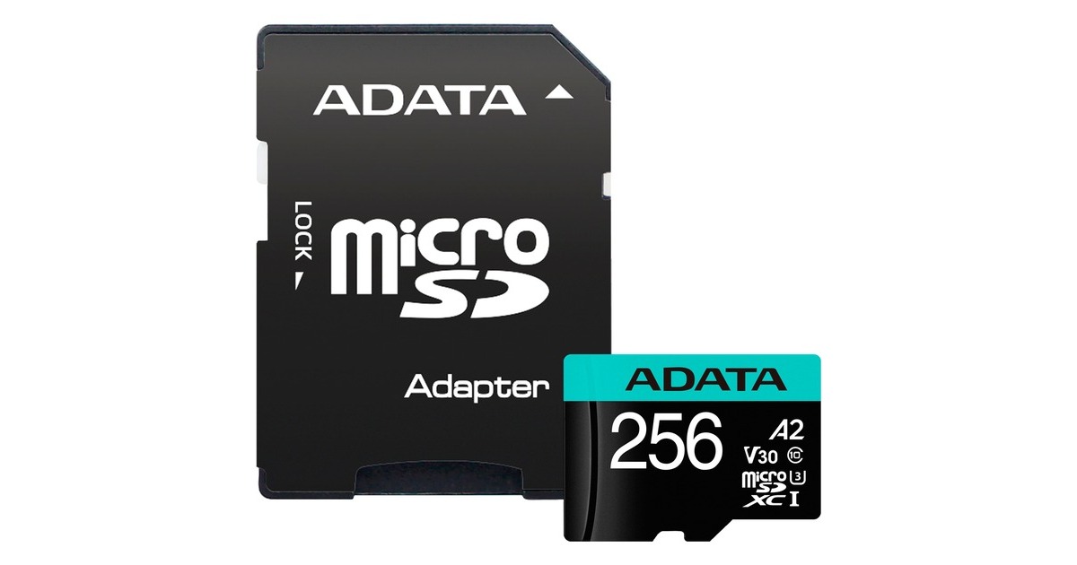 ADATA Premier Pro 256 GB MicroSDXC UHS-I Clase 10, Tarjeta de memoria 256 GB, MicroSDXC, Clase ...