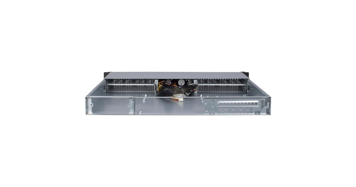 Inter-Tech IPC 1U-10248 Estante Negro, Servidor de vivienda negro ...