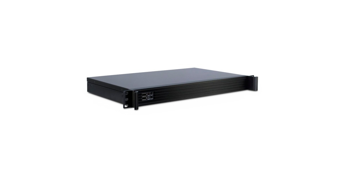 Inter-Tech IPC-K-126L Estante Negro, Servidor de vivienda negro ...