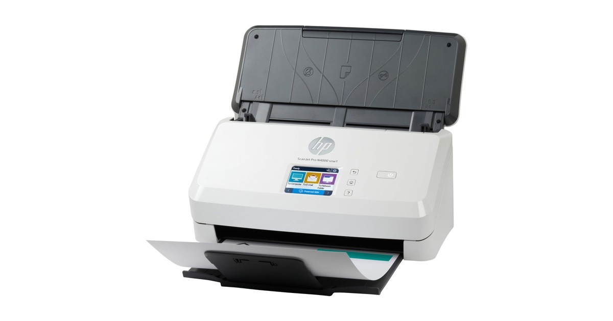 HP Scanjet Pro N4000 snw1 Sheet-feed Scanner Escáner alimentado con ...