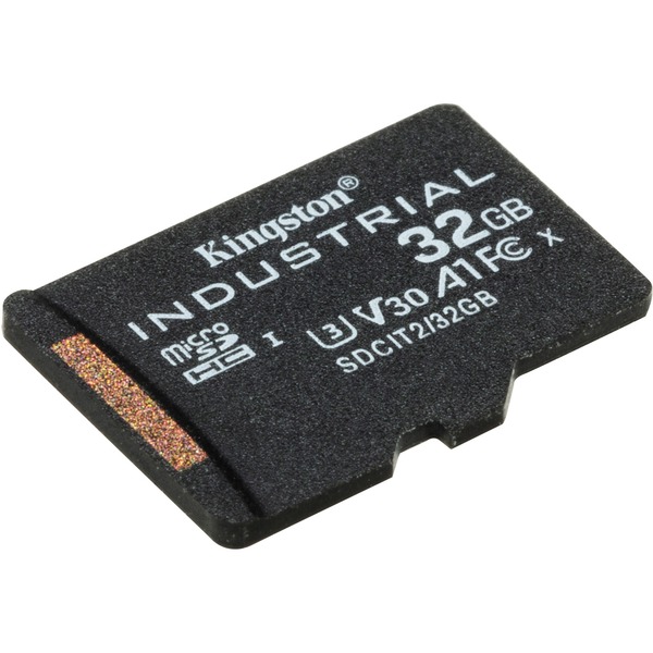 Kingston Industrial 32 GB MicroSDHC UHS-I Clase 10, Tarjeta de memoria negro, 32 GB, MicroSDHC ...