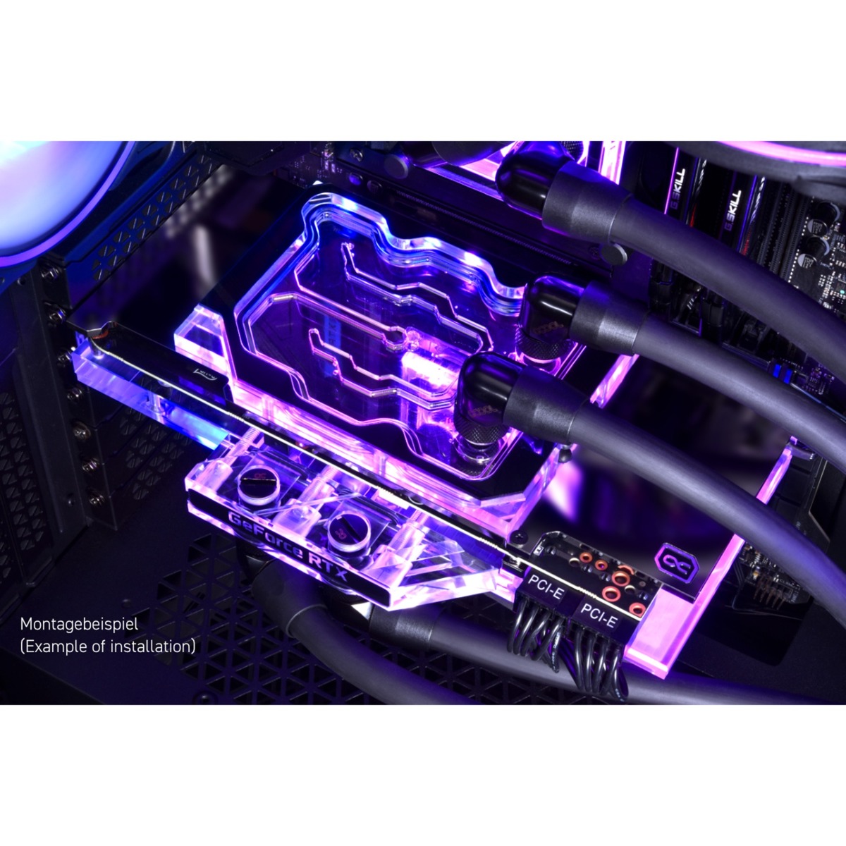 AlphaCool 13046, Placa posterior